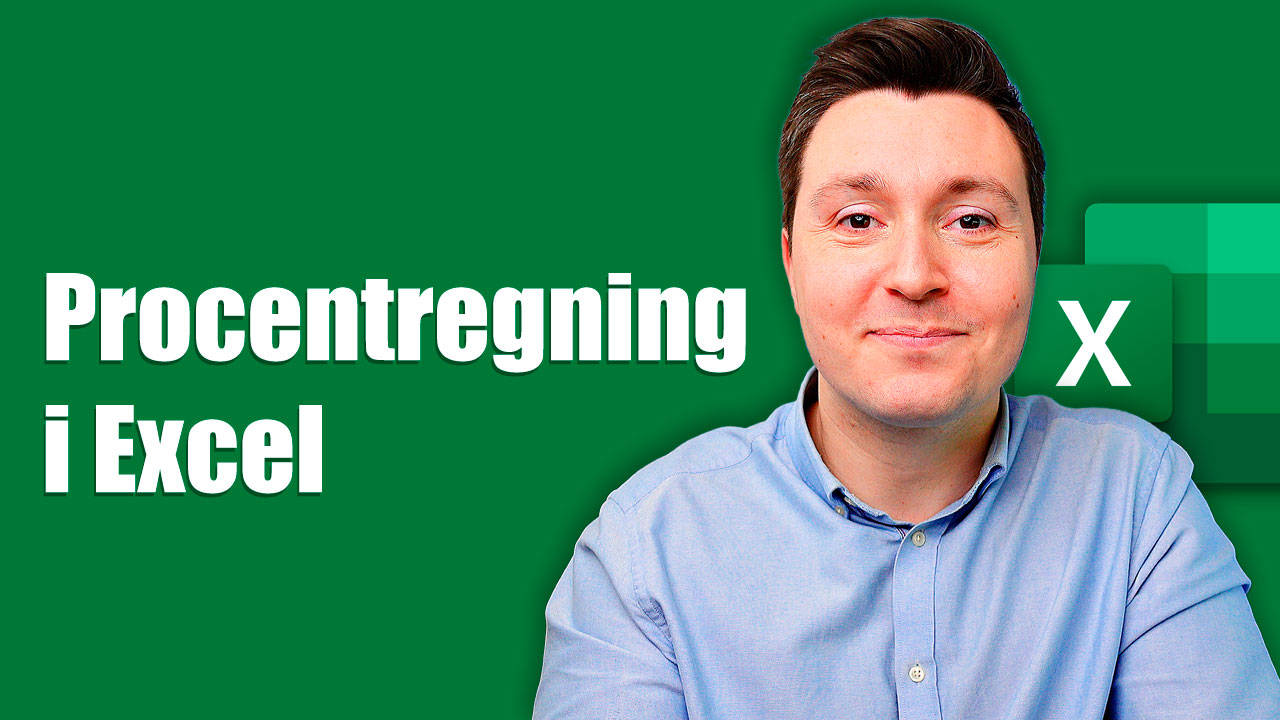 Procentregning i Excel: Lær at Beregne Procenter (Eksempler)