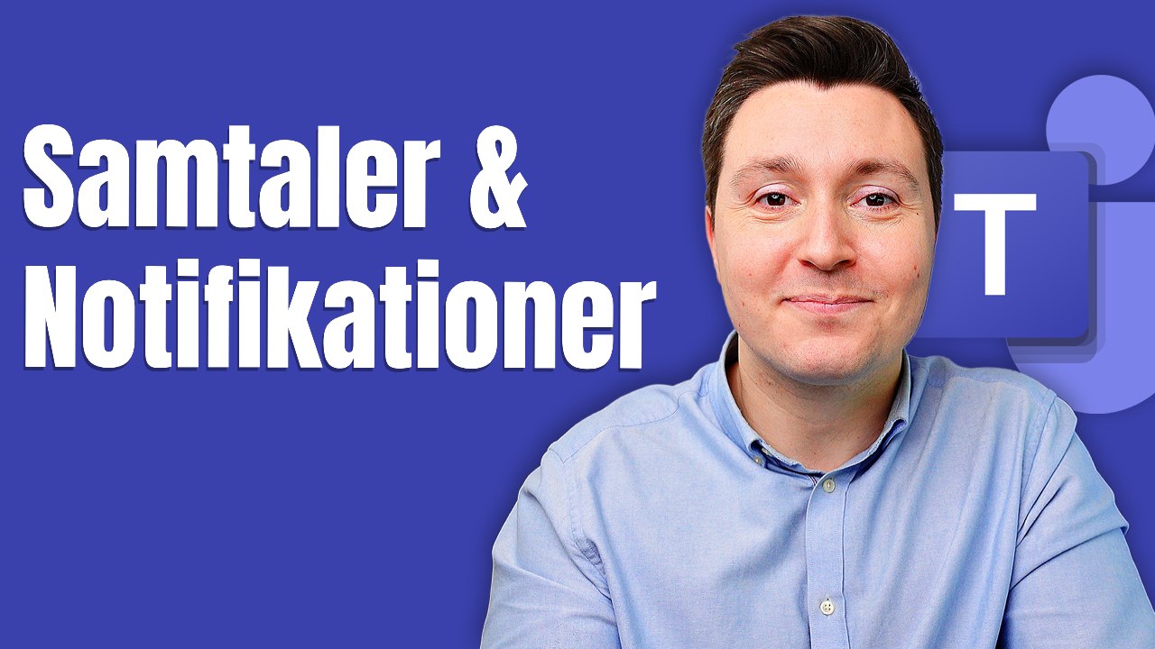 Fastgør vigtige samtaler og administrer notifikationer i Teams