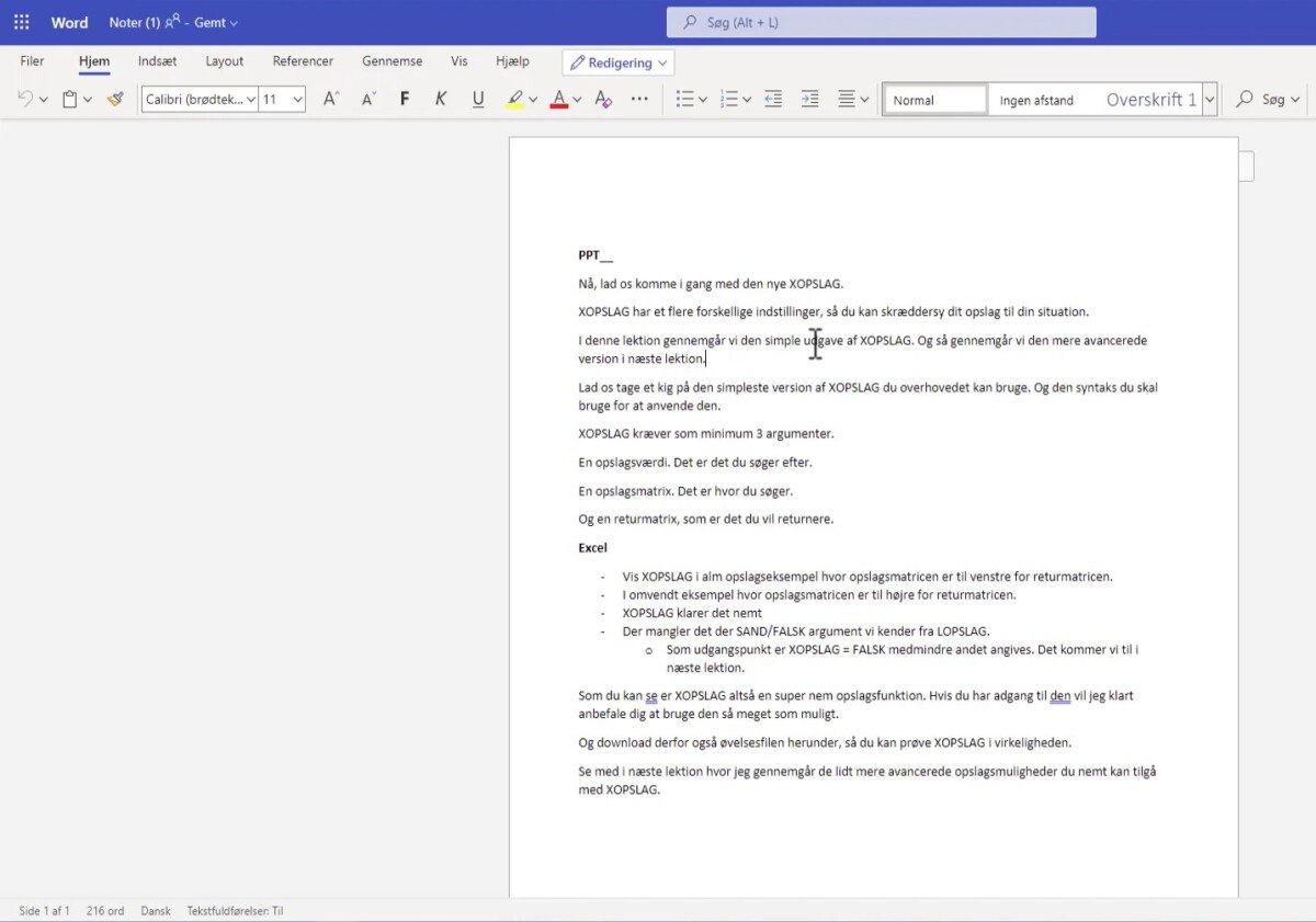 Sådan bruger du Microsoft Word Online effektivt til tekstbehandling